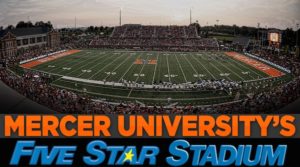 Home of Mercer Football and Lacrosse Renamed Five Star Stadium in ...