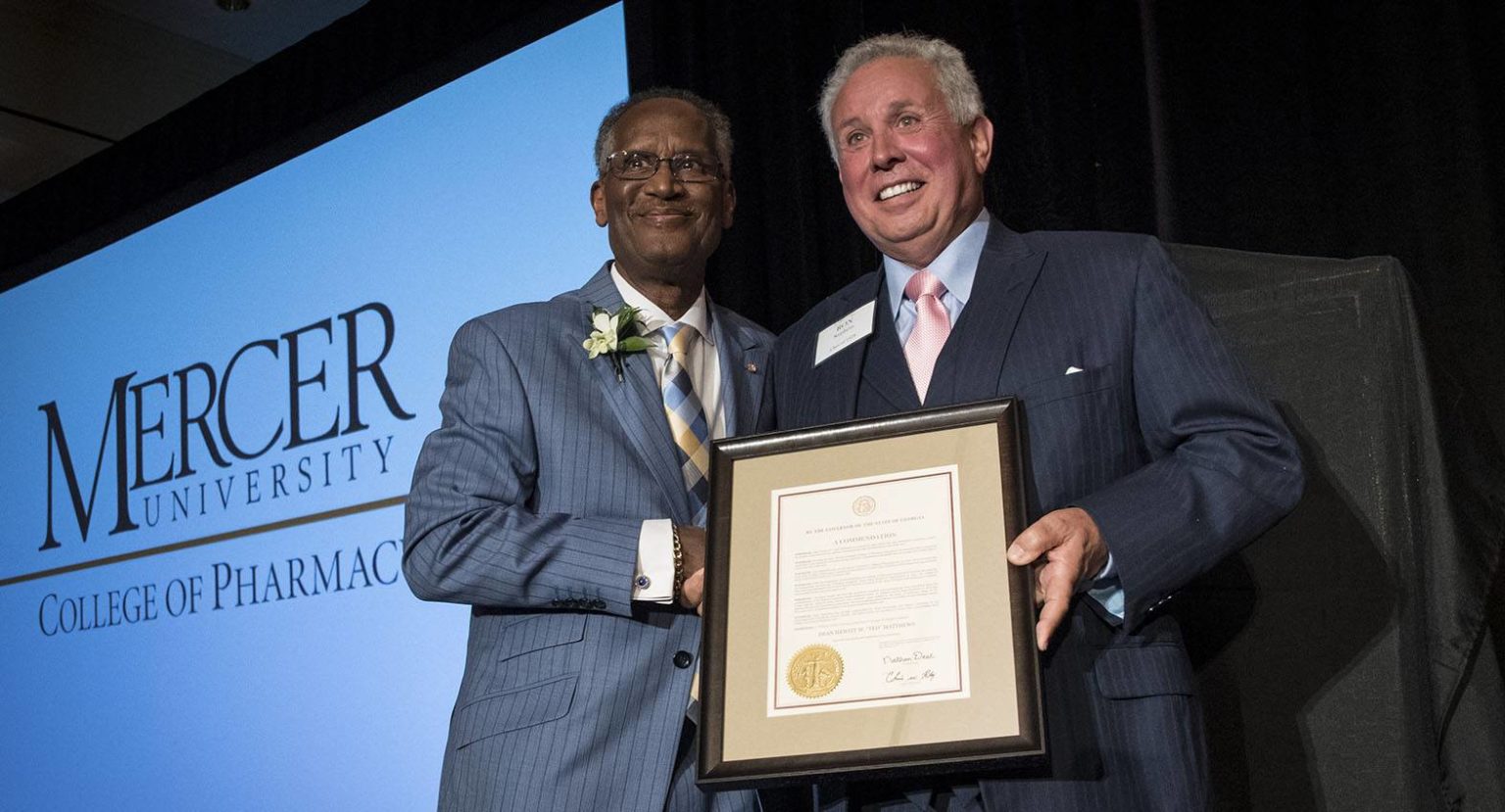 May 17th Proclaimed “Hewitt W. ‘Ted’ Matthews Day” in Georgia - The Den