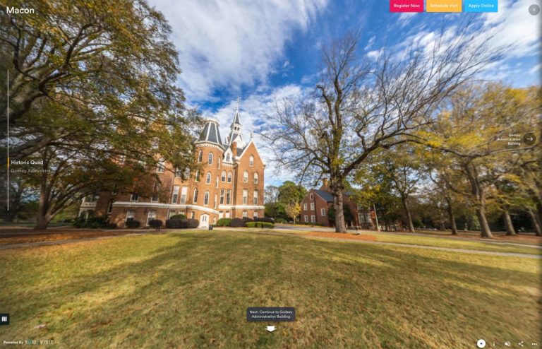 Missing the Macon campus? Now you can tour it online! - The Den