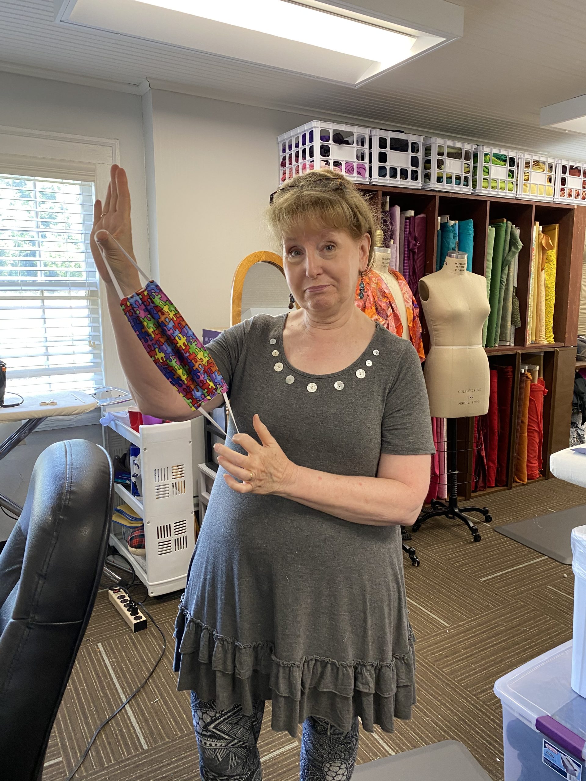 Mercer costume designer aims to sew the curve flat - The Den