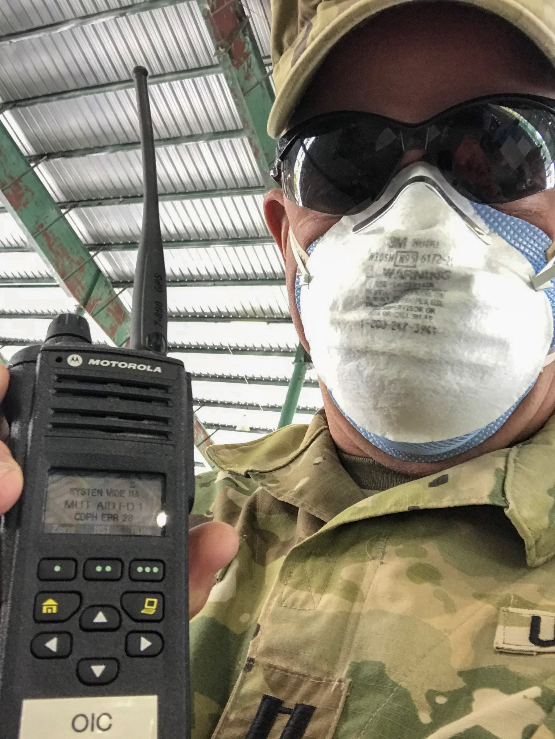 Medical student works at COVID-19 testing site in metro Atlanta