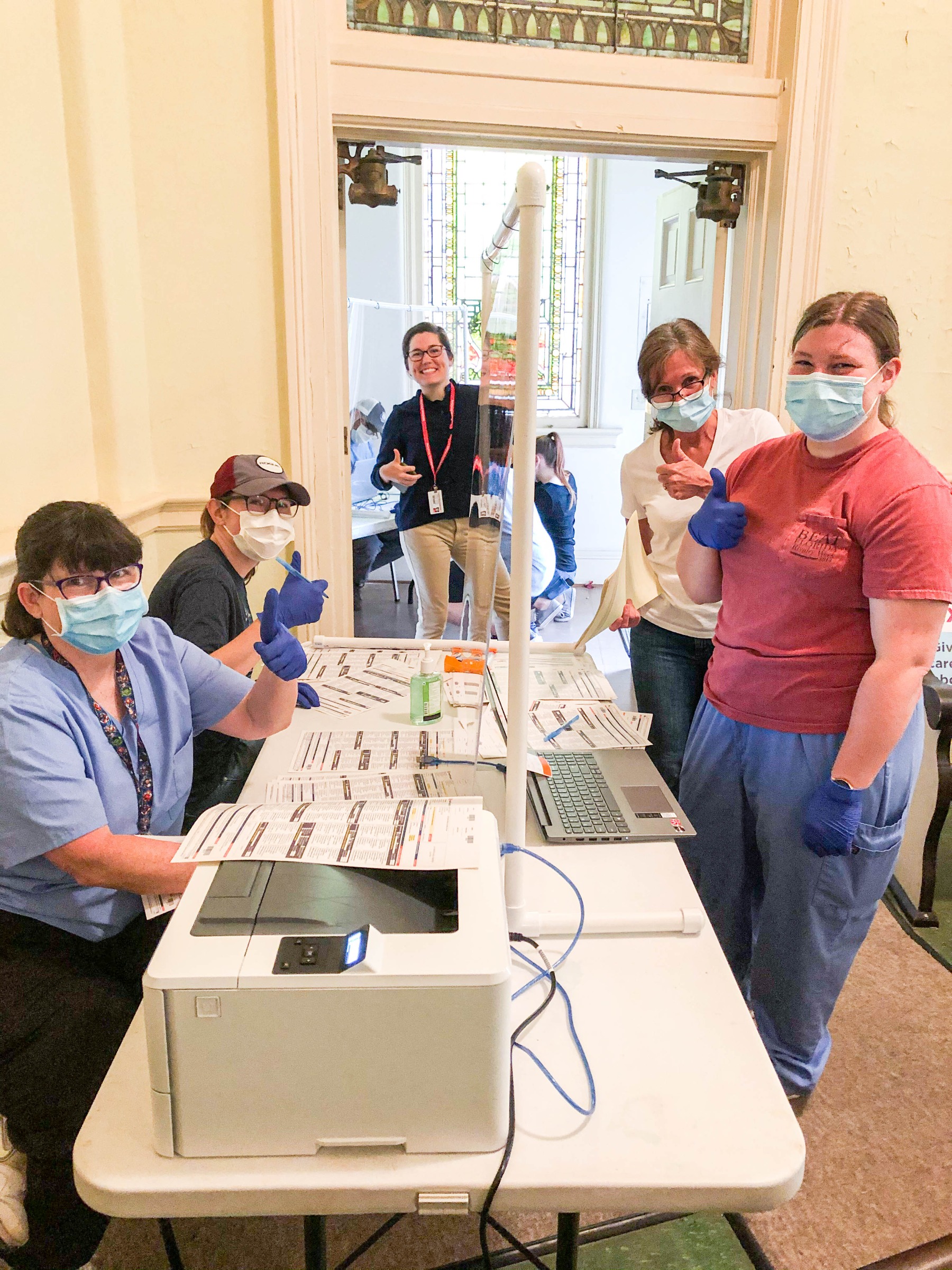 Mercer alumni test Columbus homeless for COVID-19