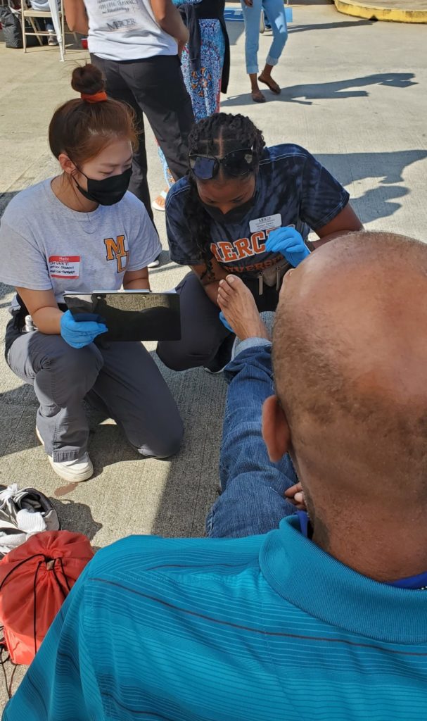 Mercer students work across health disciplines to provide care to the ...