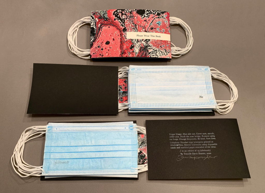 Art you can touch: Mercer professor creates handcrafted book art - The Den