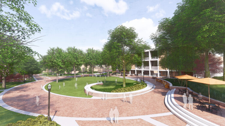 Construction project to transform College Street on Macon campus