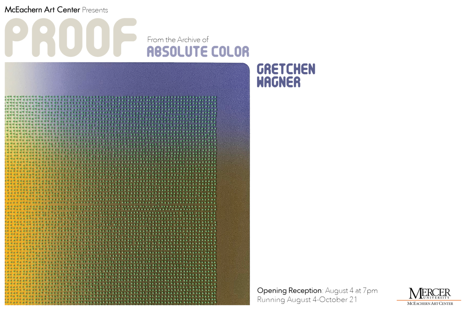 McEachern Art Center presents ‘PROOF – From the Archive of ABSOLUTE ...