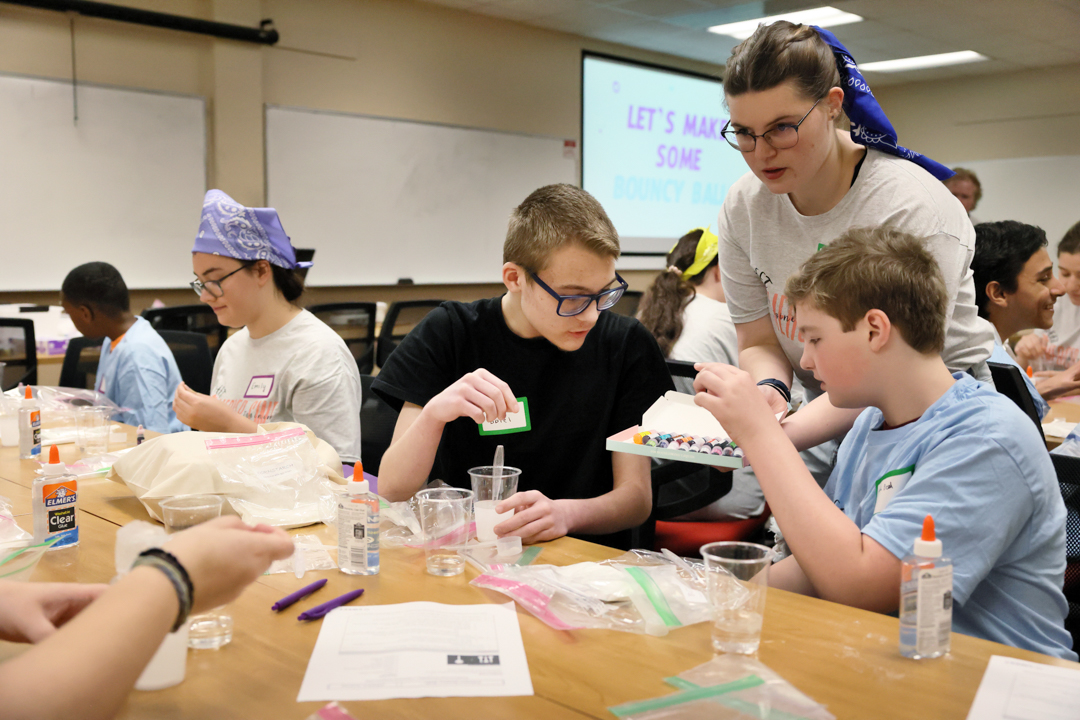 Mercer students show middle schoolers how fun engineering can be as a ...