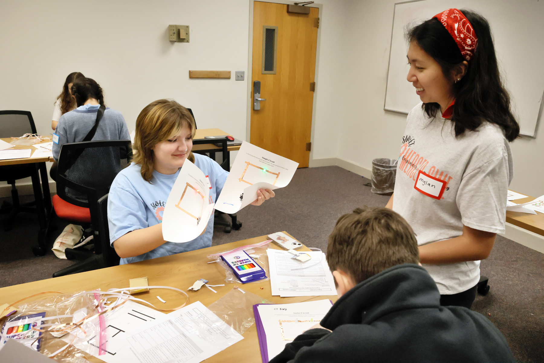 Mercer students show middle schoolers how fun engineering can be as a ...