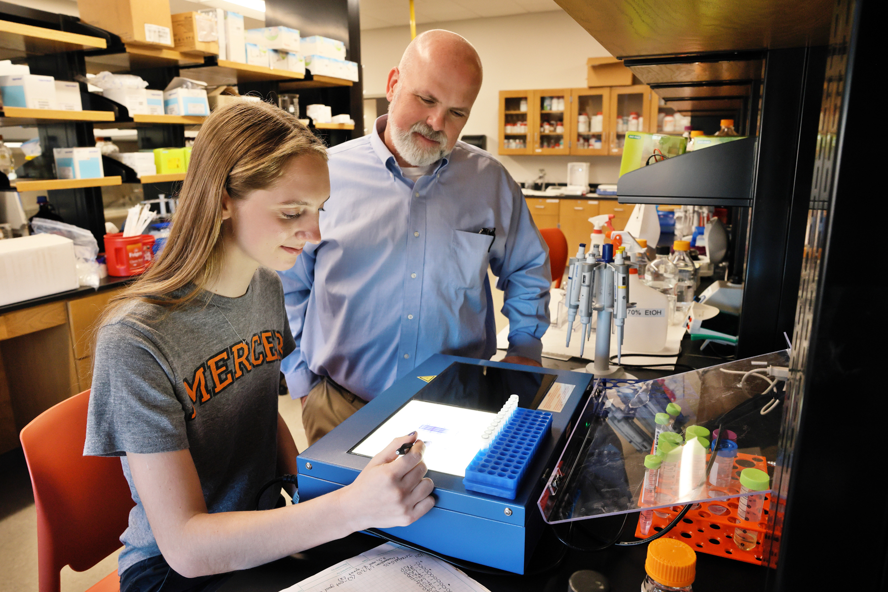 Goldwater Scholar immerses herself in research at Mercer